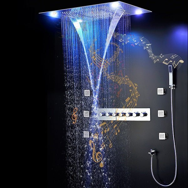 6-in-1 Luxury Shower System for Spa-Like Comfort – Cascada Showers