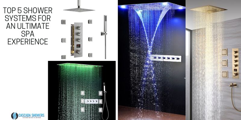 Buy LED & Smart Shower Systems | Cascada Showers
