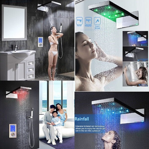"Revolutionizing Bathing: Touchscreen Shower Technology" – Cascada Showers