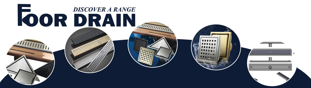 Buy Basement Floor Drain | Bathroom Floor Drain - Cascada Showers