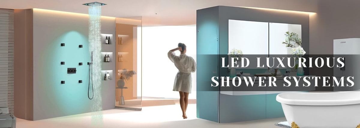 Luxury LED Shower Systems | Fancy and Modern Shower – Cascada Showers