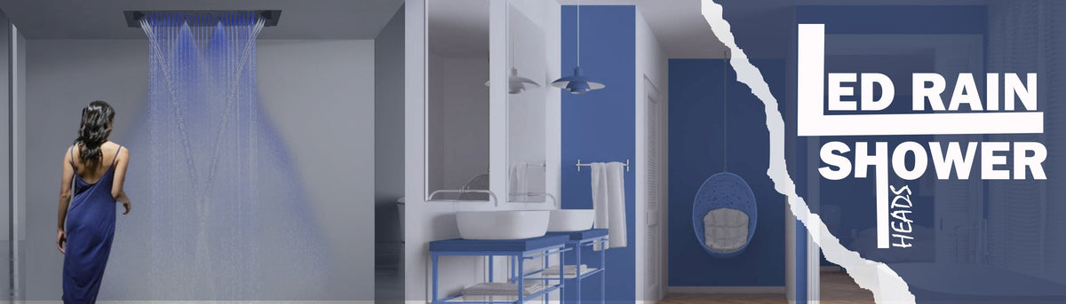 Luxurious LED Rain Shower Systems | Cascada Showers