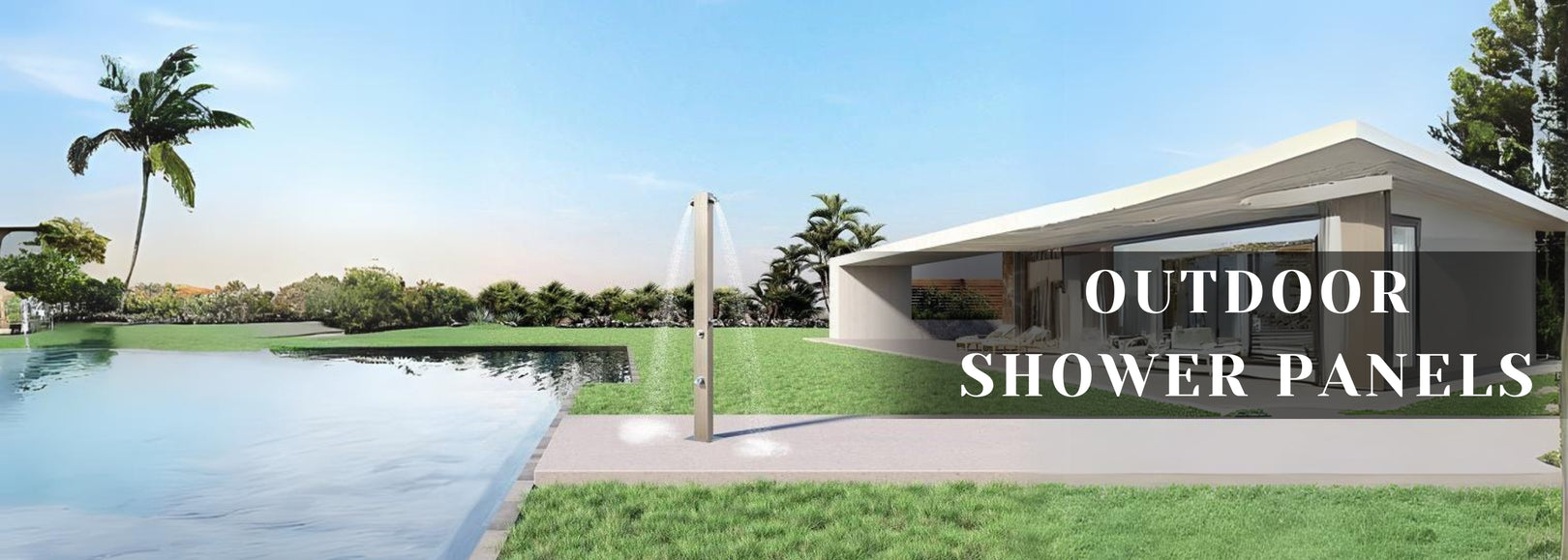 Shop Luxury Outdoor Shower Panels Online – Cascada Showers