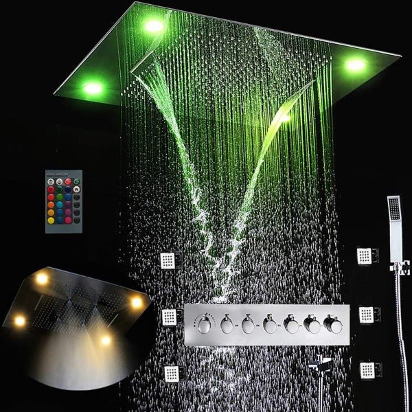 Luxury LED Rain Shower Head & Systems | Cascada Showers