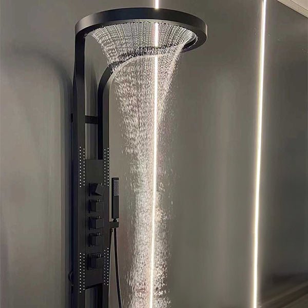 Cascada AquaTech Elite 80" Rainfall Shower Panel | 4 Functions Handheld ...
