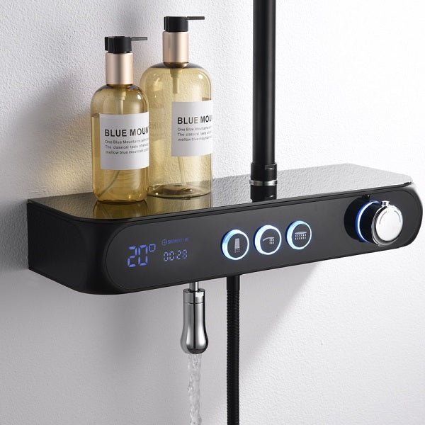 Cascada 8" Digital Shower Faucet System with Handheld Shower – Cascada ...