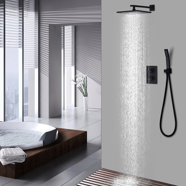 Firenze Dual Handle Shower System with Rainfall & Handheld – Cascada ...