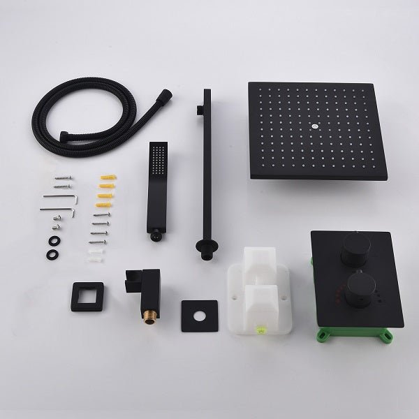 Firenze Dual Handle Shower System with Rainfall & Handheld – Cascada ...