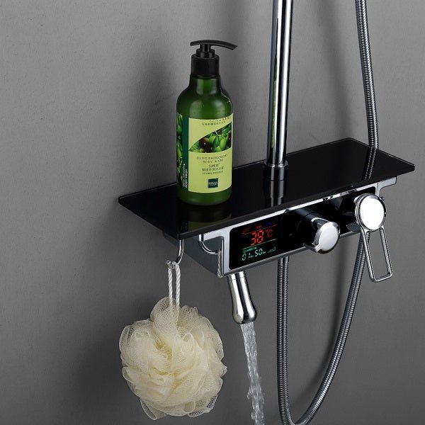 Cascada Monarch 8" Digital Shower Faucet System with Handheld Shower ...