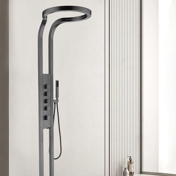 Cascada AquaTech Elite 80” High-Tech Waterfall Shower Panel with Dual ...