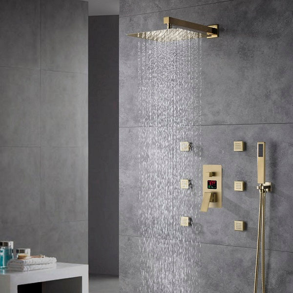 12" Cascada Garda Digital Shower – Modern, Smart, Luxurious – Cascada ...