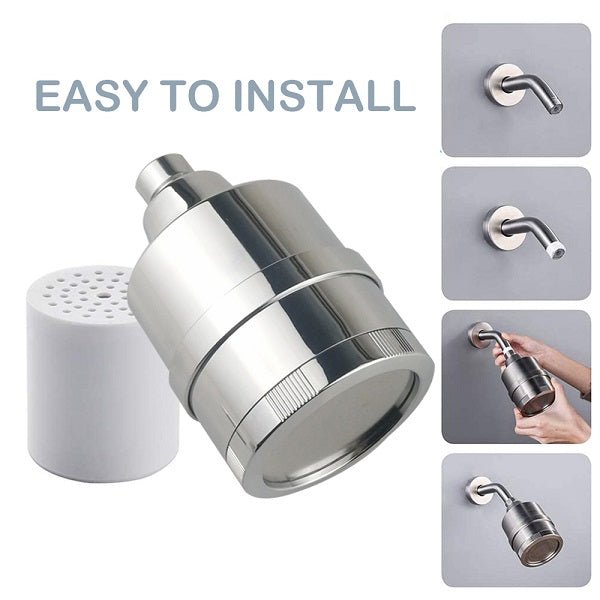 Filtration Shower Head & Stage Filtered Rainfall Shower – Cascada Showers