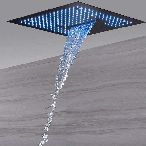 Cascada 16" LED Rain Shower: Spa-Worthy Vibes & 4 Functions! – Cascada ...
