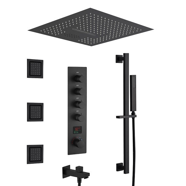 16-Inch LED Cascada Shower System – Ultimate Shower Luxury – Cascada ...