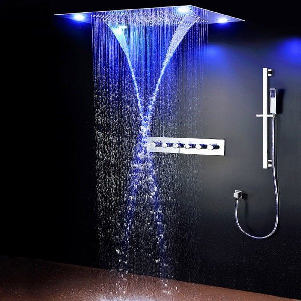 Shop Adjustable LED Shower System | Cascada Showers