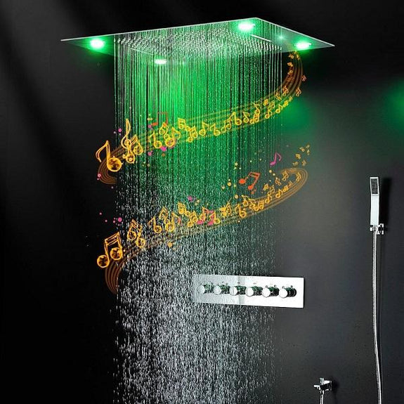 Luxury LED Rain Shower Head & Systems | Cascada Showers