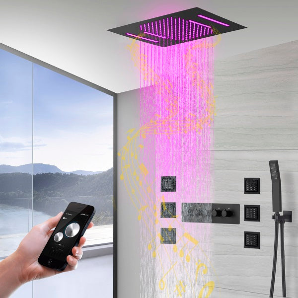 Waterfall Shower Heads and LED Shower Systems – Cascada Showers