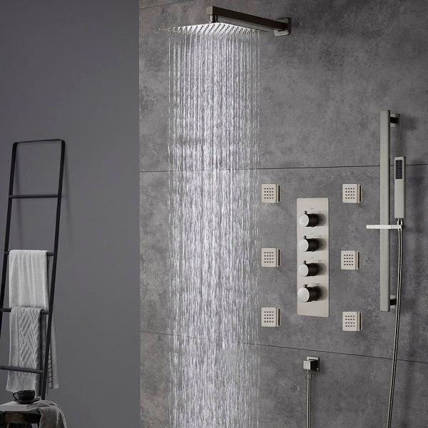 Cascada 12" Luxury Rainfall Shower System - Premium Quality – Cascada ...