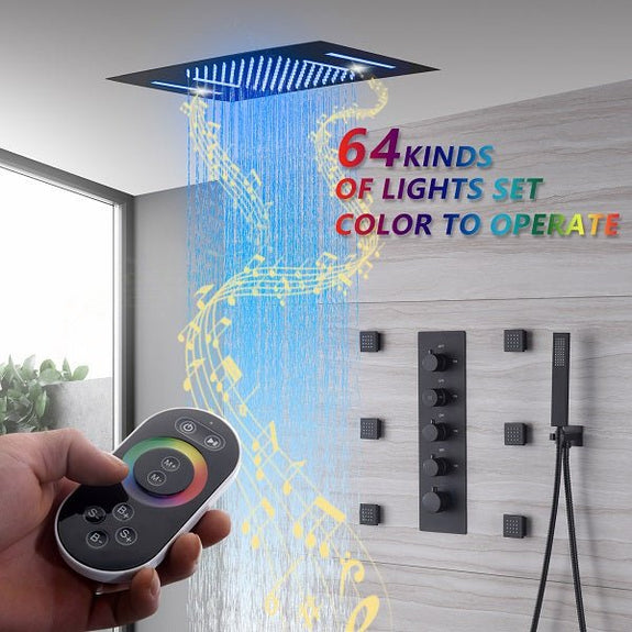 Waterfall Shower Heads and LED Shower Systems – Cascada Showers