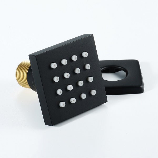 2" Square Body Spray Shower Jets with 16 Nozzles – Cascada Showers