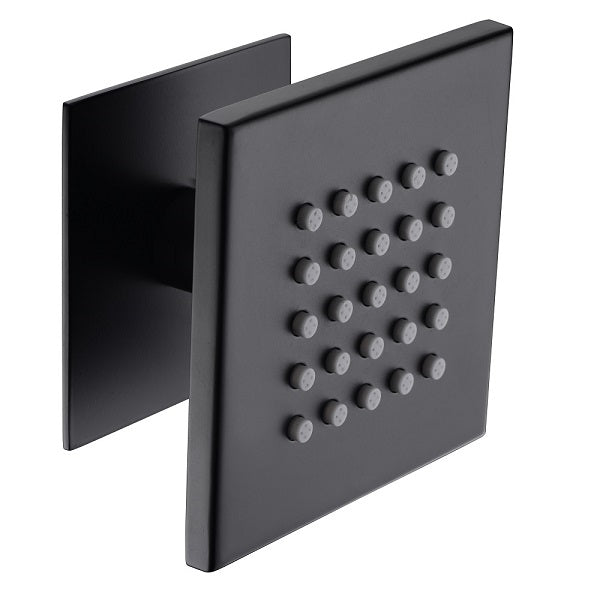 Cascada Modern Brush Gold 4-Square Body Spray Shower Jet – Cascada Showers