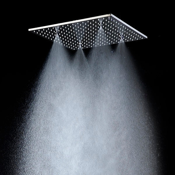 Stainless Steel Shower Head – Rainfall & Mist Functions – Cascada Showers