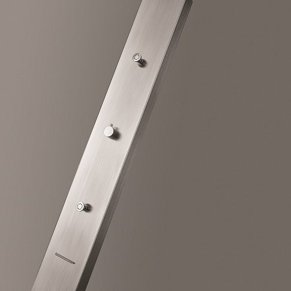 Giardino 82" Outdoor Shower Panel | Brushed Stainless Steel – Cascada ...