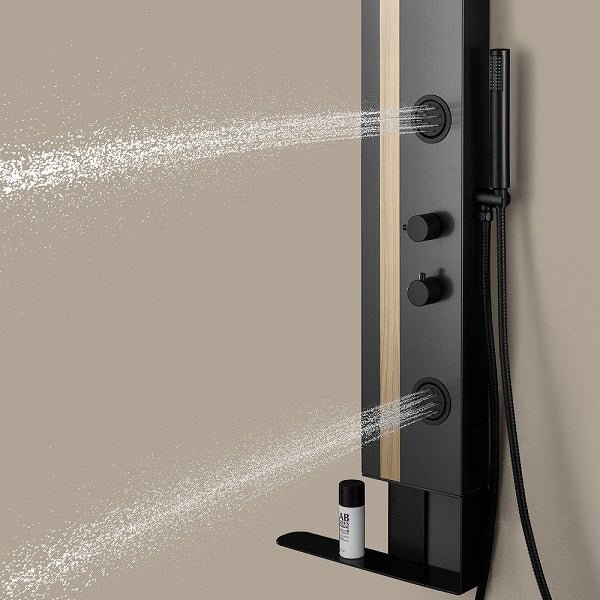 Luxury Shower Panel with Jets | Dolce Shower Panel – Cascada Showers
