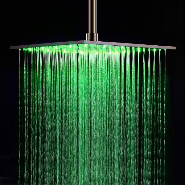 Fiji 16'' Ceiling Mount Luxury Shower Set – 6 Massage Jets – Cascada ...