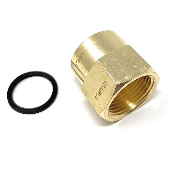 G-Thread to NPT Female Adapter | 1" Lead-Free Connection – Cascada Showers