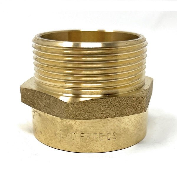 Lead-Free G Thread to NPT Female AdapteR–1.5"x1.5" BSPP – Cascada Showers