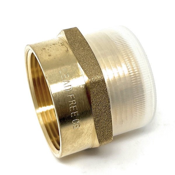 G Thread (Metric BSPP) Male to NPT Female Adapter - Lead-Free (1 1/2 ...