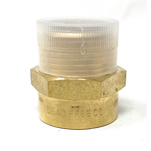 G Thread (Metric BSPP) Male to NPT Female Adapter - Lead-Free (1" x 1 ...