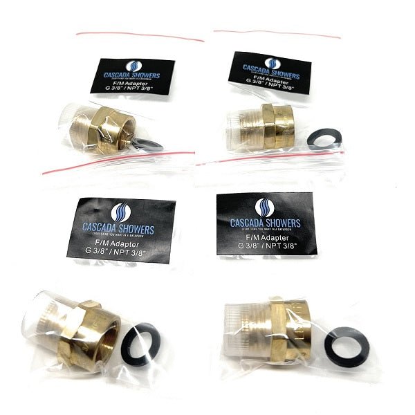 Cascada G to NPT Adapter: Lead-Free, Secure Pipe Fitting (1/4" - 3 ...