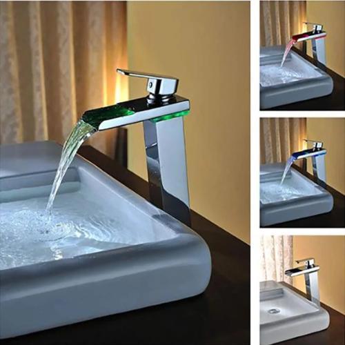 Veneto LED Waterfall Vessel Faucet-Modern Elegance| Cascada – Cascada ...
